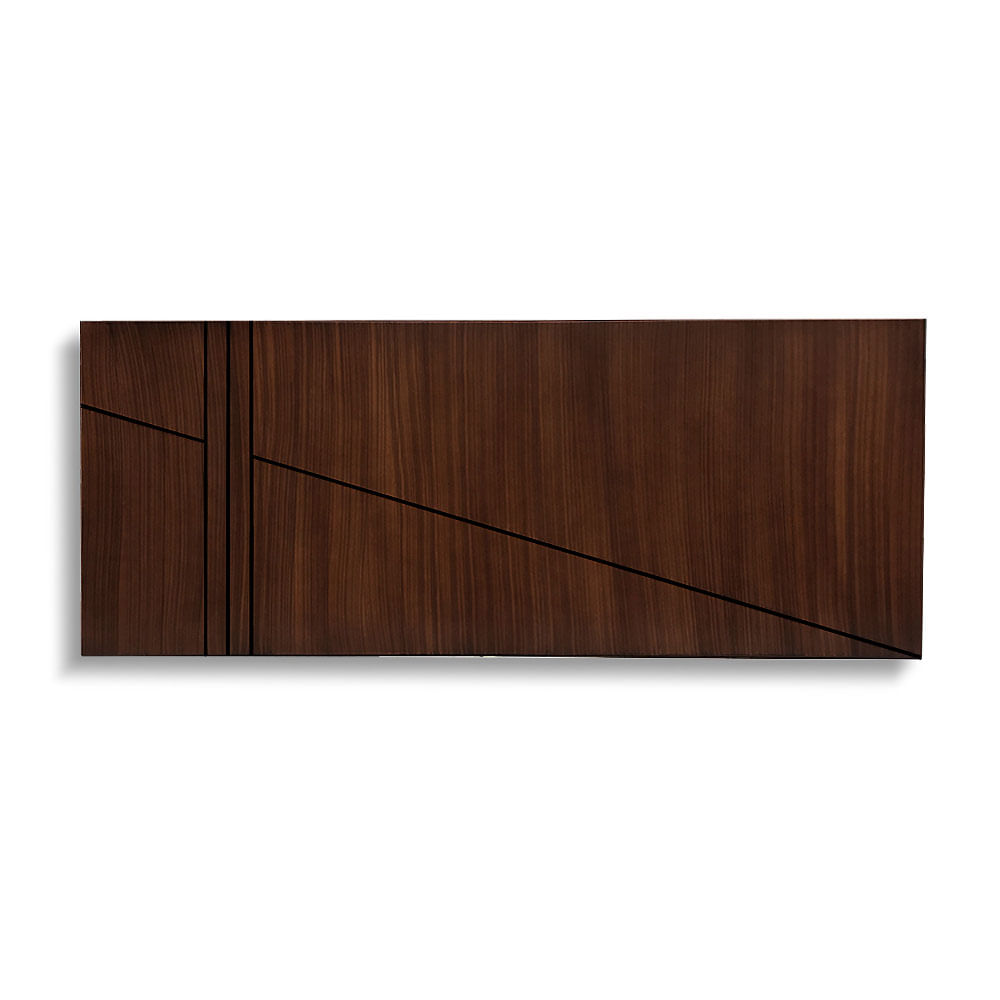 Cabecera Italia 2 Plazas Madera Nogal - Crecos - CRECOS